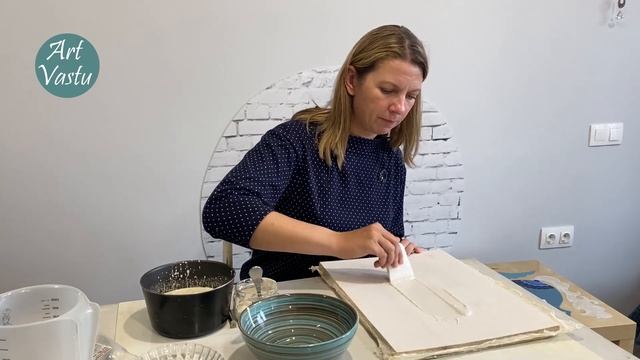 Левкас. Левкас для иконы. Урок 4.