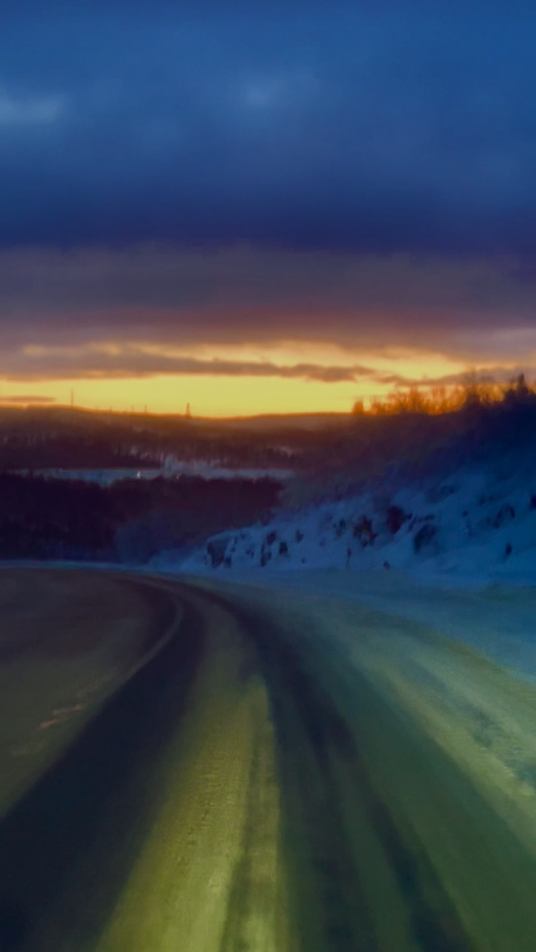 Последние лучи заката | Мурманск 20.11.2025