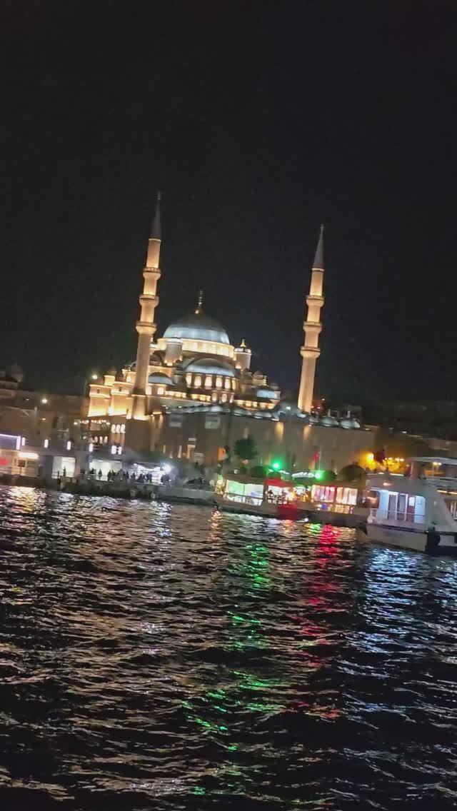 Ночь, Босфор, Стамбул