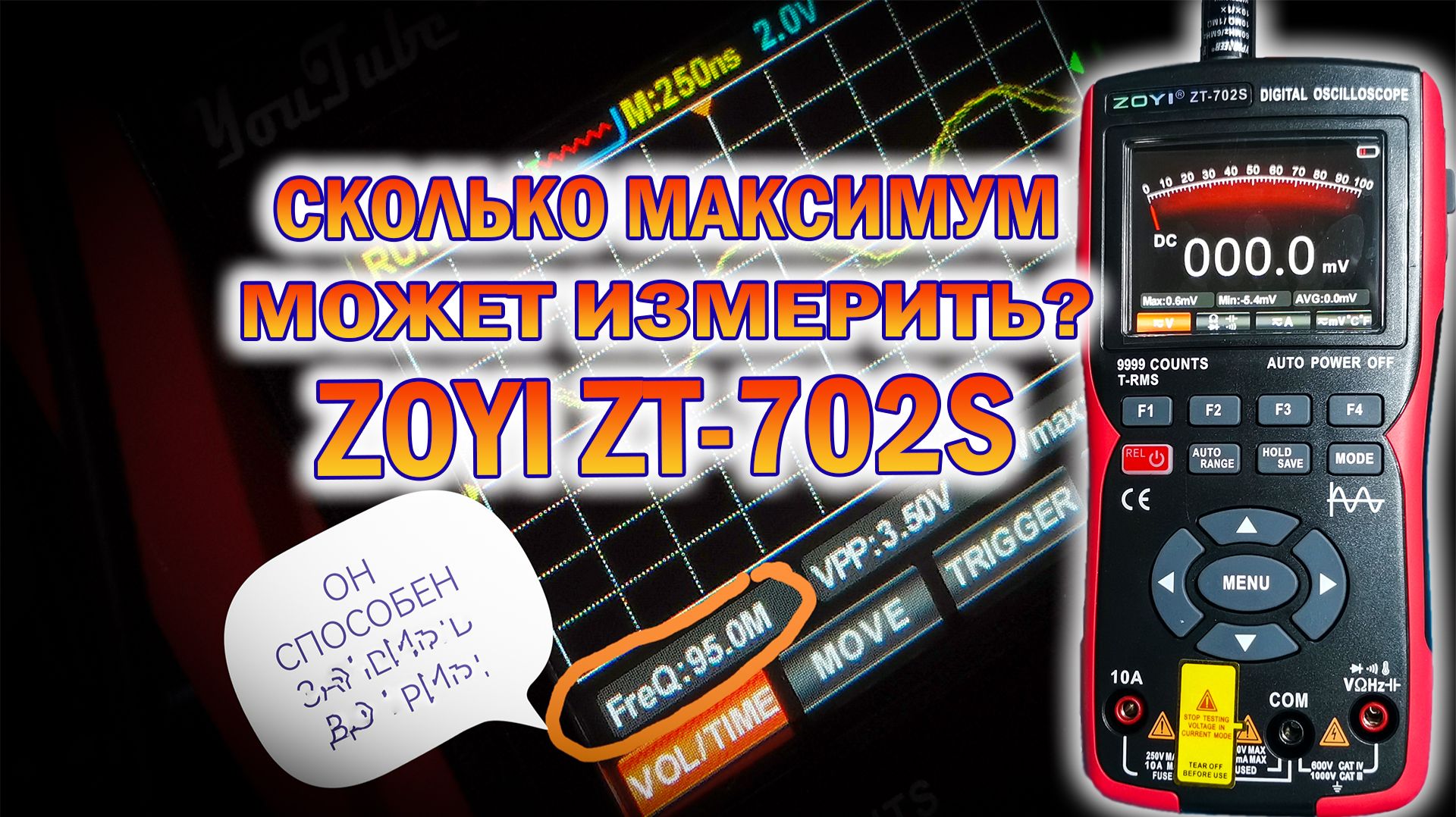 Способности Zoyi ZT-702S о которых вы не догадывались