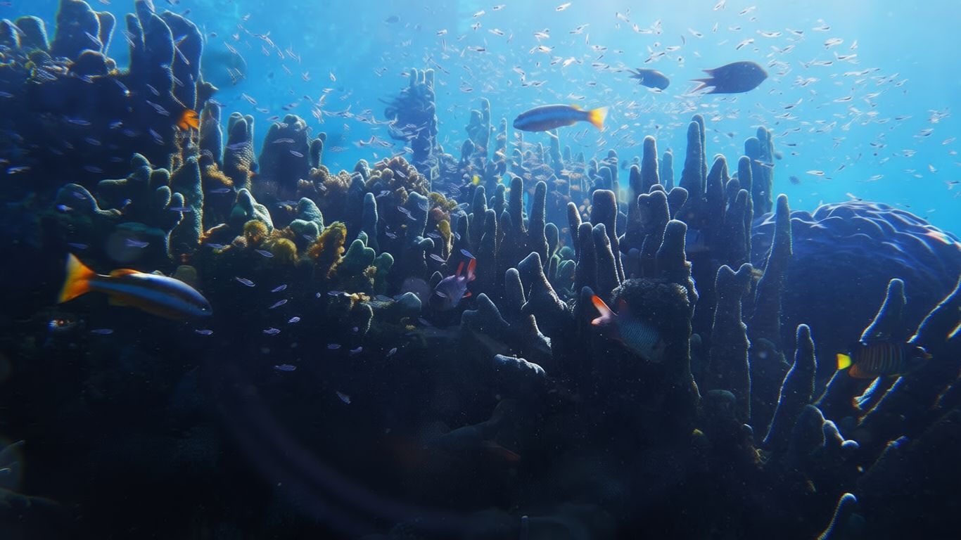 🌊🐠 Глубокое спокойствие — Расслабляющие подводные сцены и звуки