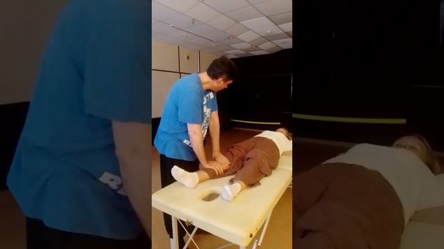 Проекции мышц верхней части тела на ногах