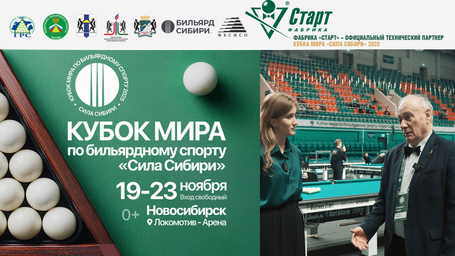 Кубок Мира «Сила Сибири» | Отзыв главного судьи Лошакова Аркадия Львовича