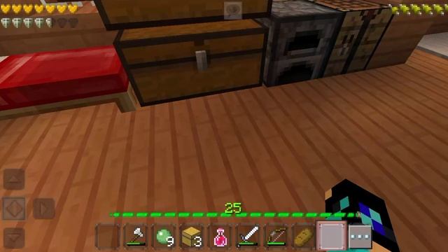 Minicraft. переезд из деревни жителей в свой дом.