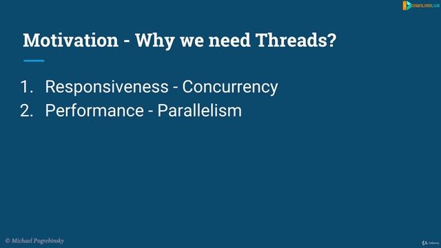 Motivation & Operating Systems fundamentals- Part 1