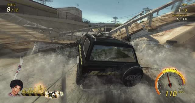 4 FlatOut Ultimate Carnage - гонка на выживание