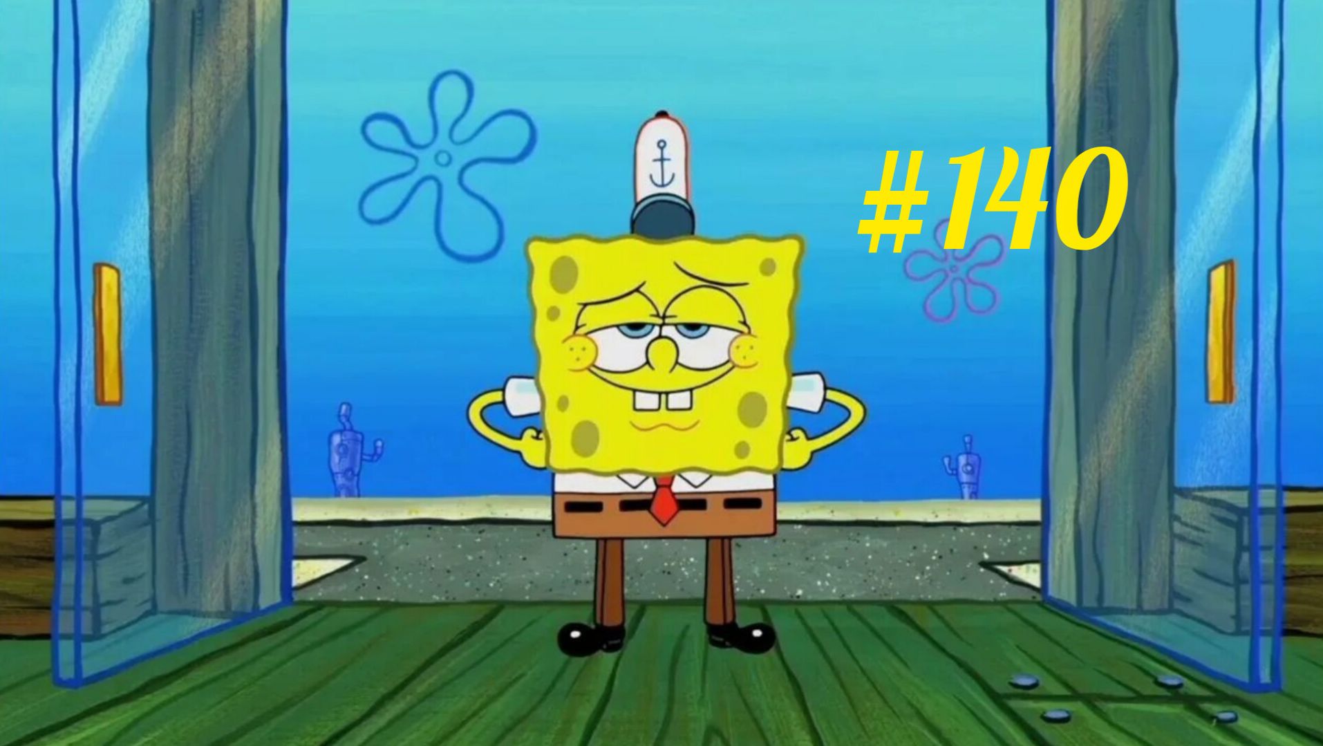 Губка Боб🔥 spongeBob👍 губка боб квадратные штаны😎 игры для детей🤘кулинарный поединок  #140