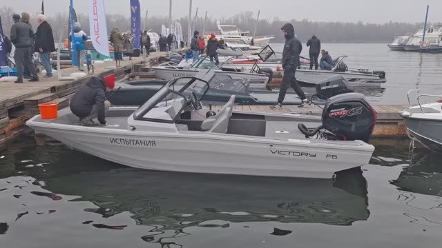 Катера Victory F5 и F6 серии Fish - созданы для профессиональной рыбалки.