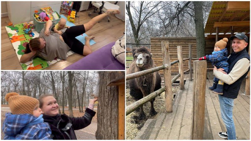 Шиндяевы: Много полезных покупок в дом и для себя/ В зоопарке с малышом