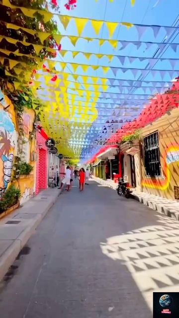 Волшебный портовый город Картахена, расположенный на берегу Карибского моря