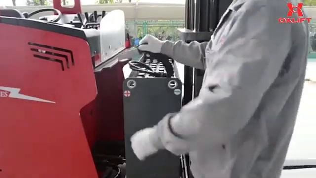 Замена АКБ на ричтраке MiMA OXLIFT