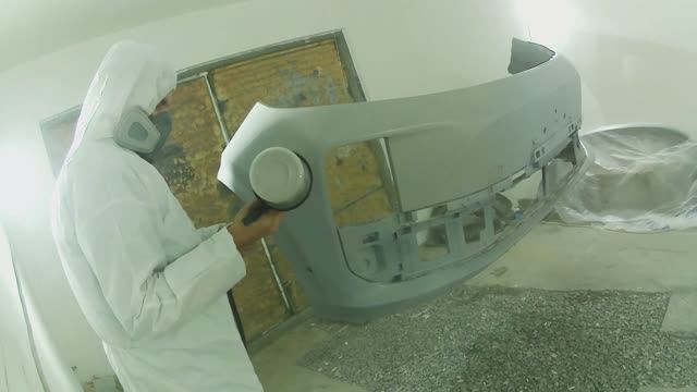 Покраска бампера LIXIANG L6 Лисян 6  Часть 1.