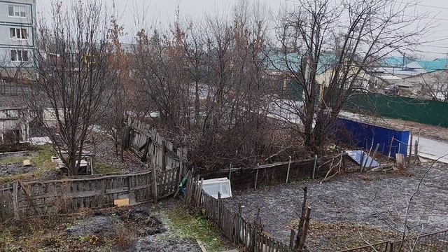 20-11-2025 в деревне первый снег