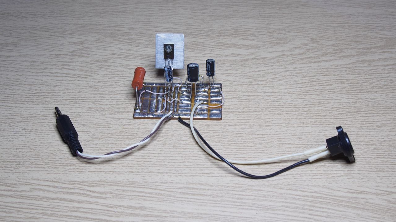 Байки про усилитель на одном транзисторе.