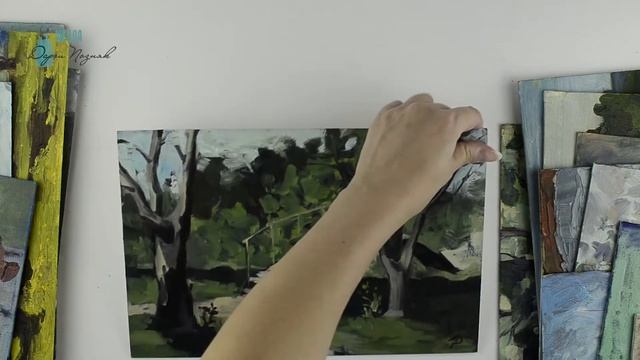 Картины маслом пейзаж. Картины маслом.