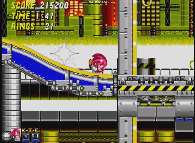 Sonic the hedgehog 2 and Knuckles (3 часть) Химические заводы и СУПЕР-НАКЛЗ!УРА!!!