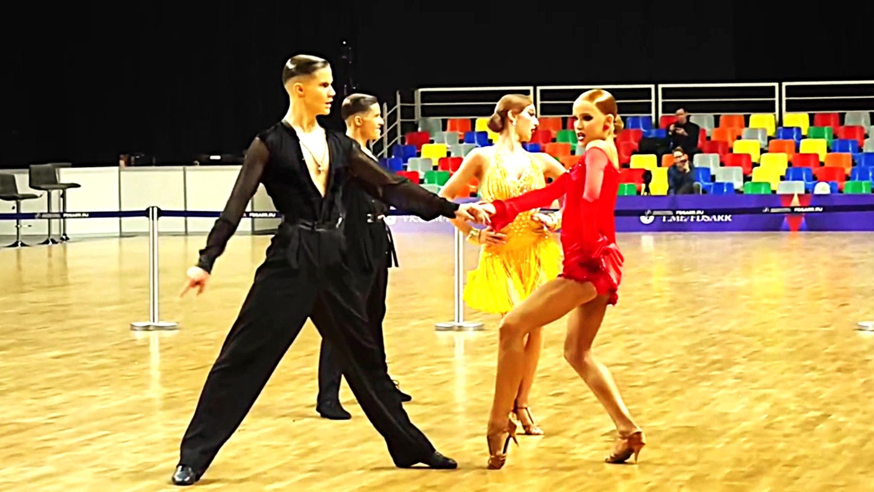 Чемпионат и первенство России. Спортивные бальные танцы. ДЖАЙВ!!!