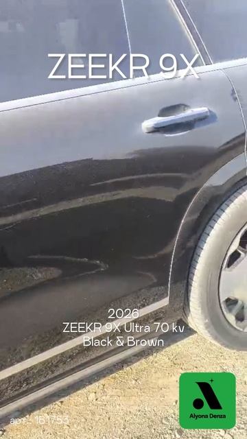 В наличии ZEEKR 9X 2026 black & brown в Москве - арт. 181753 - бронировать сейчас @AlyonaDenza