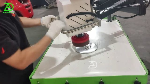 Ручной станок для снятия заусенцев ADV508-M300: легкое удаление ржавчины для точной работы!