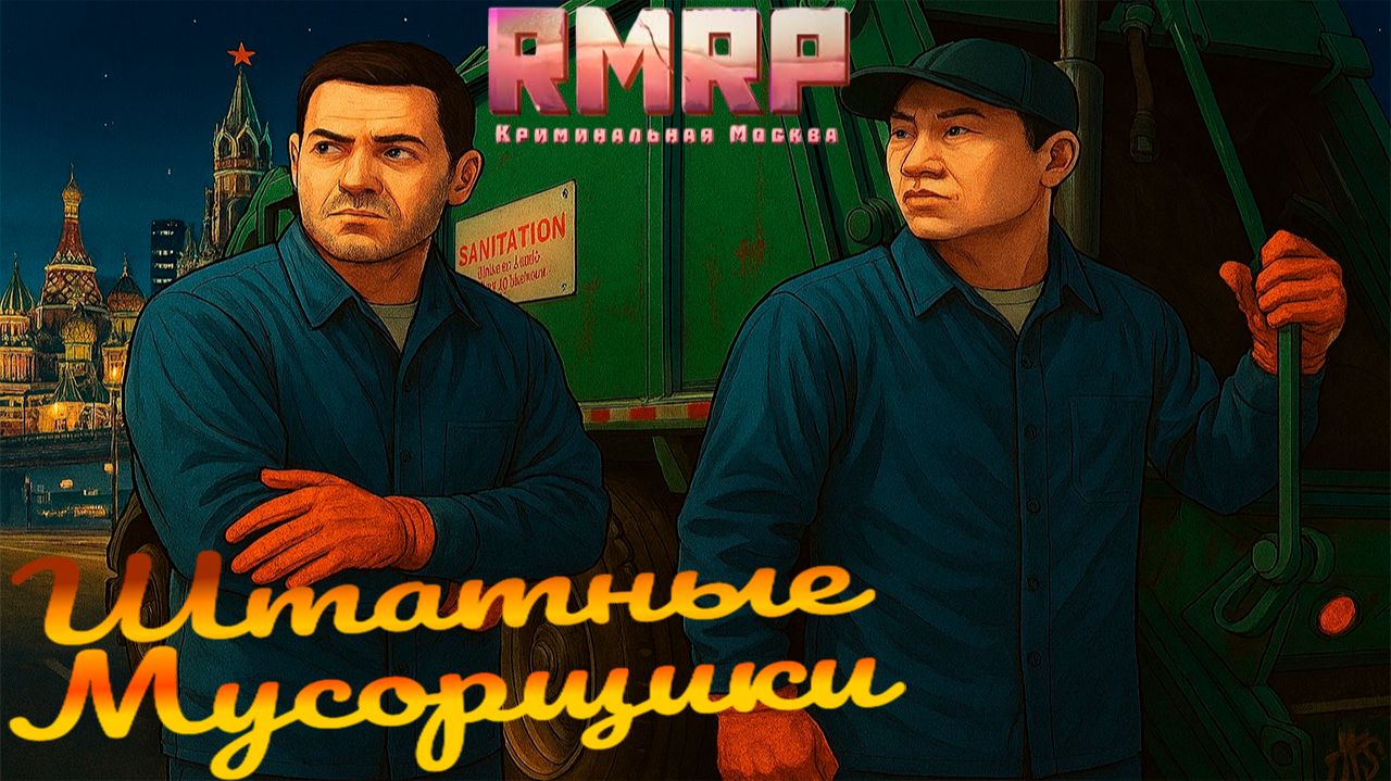 GTA 5 RMRP. Штатные мусорщики
