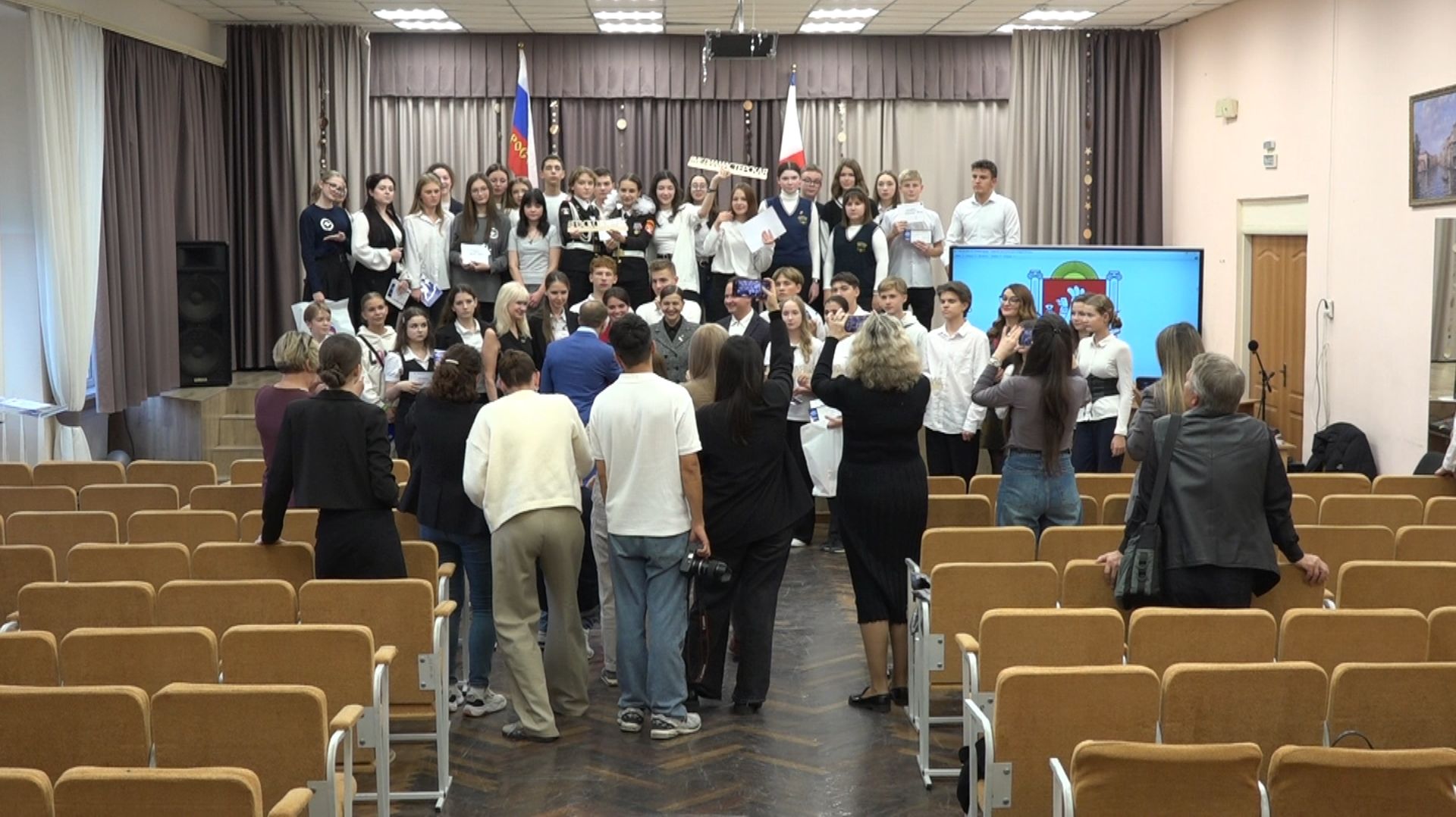 Репортаж "Медиа-мастерская для школьников", 19.11.25, г. Ялта