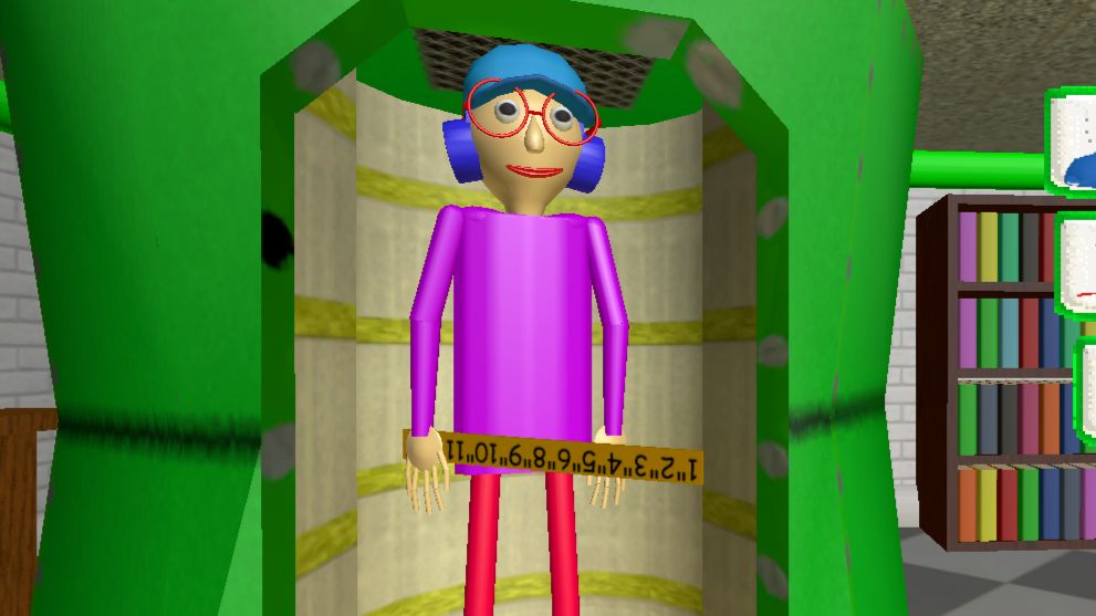 Блади и игроки 1 час строданий [Baldi Frenzy! Roblox] (1)