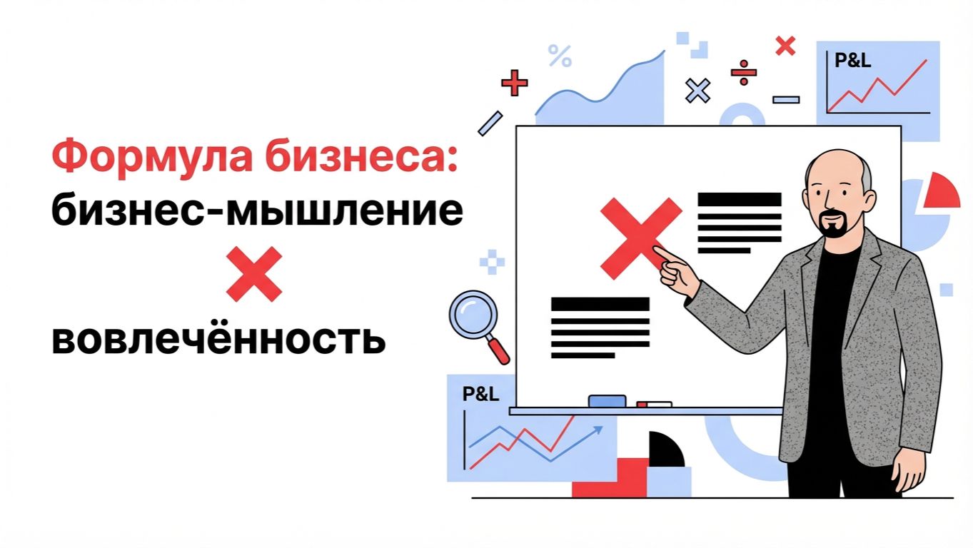 Вебинар "Формула бизнеса: бизнес-мышление x вовлечённость"