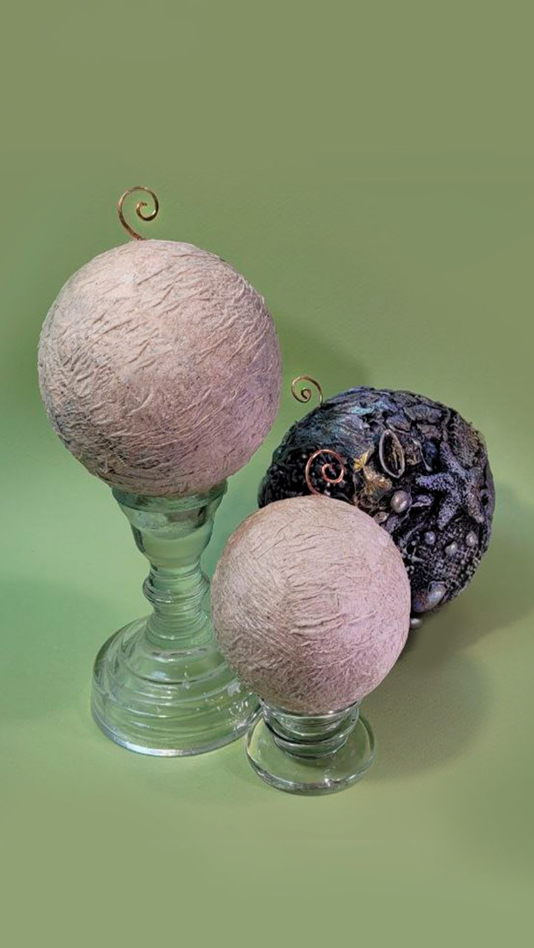 Заготовка для ёлочного шара своими руками