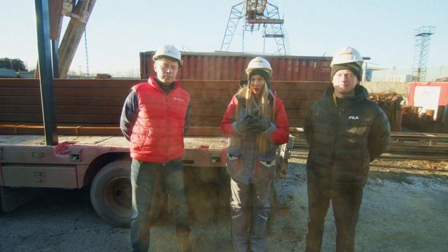 Испытание трала на ударную нагрузку. 3 серия.