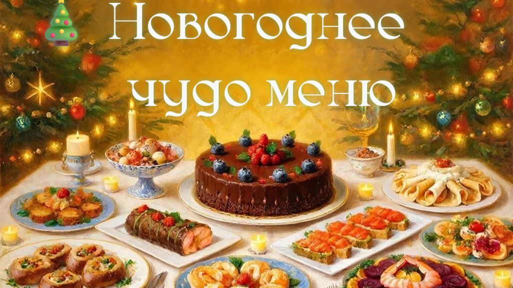 🎄 Новогоднее чудо меню 2026_ 10 блюд, согревающих душу и тело 🍴