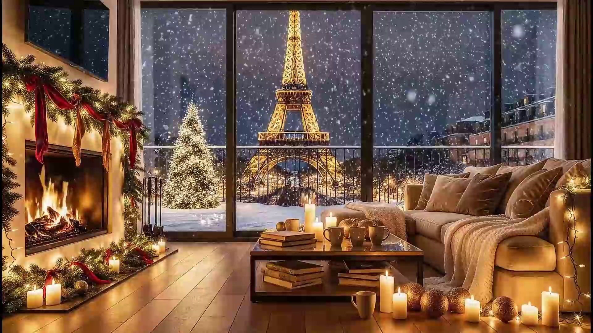 Мягкий Рождественский AI-джаз #1