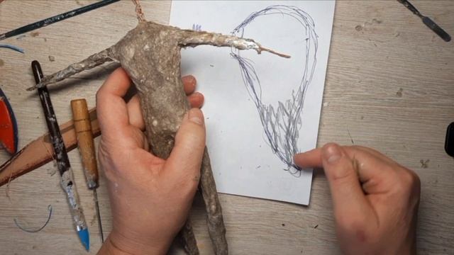 Рождественский вертеп.Архангел Гавриил часть 1