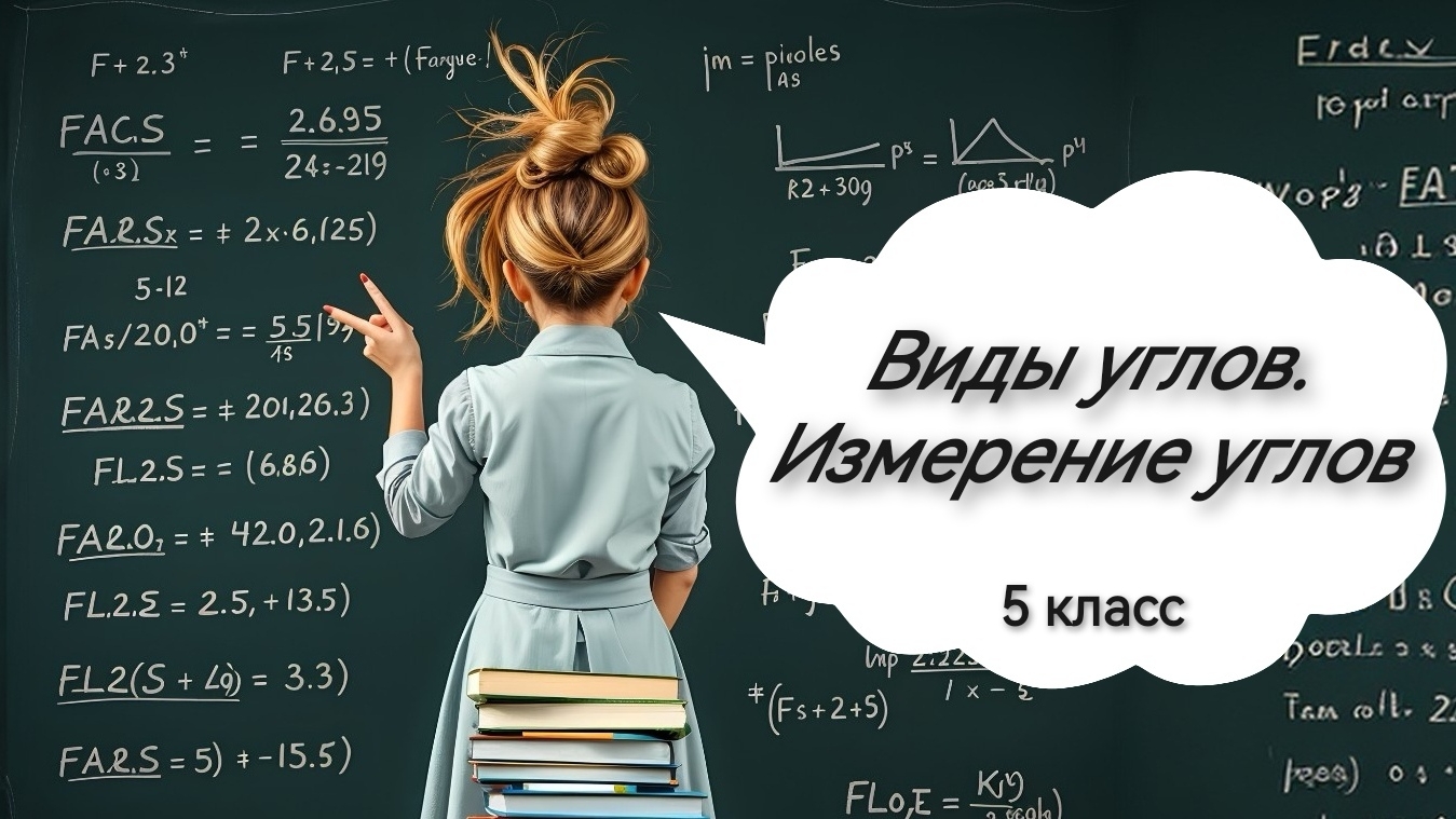 Виды углов. Измерение углов. 5 класс