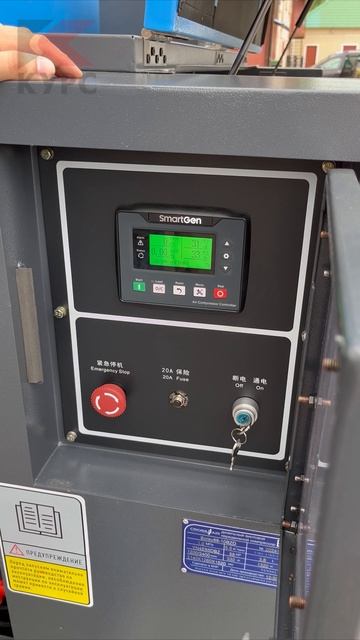 😱Я в первый раз запускаю дизельный компрессор!