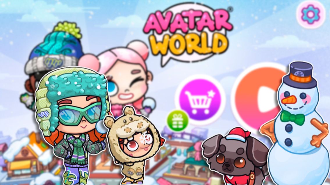 Зима в Аватар Ворлд ❄️ Новая Анимация 🧣 Много новой зимней одежды