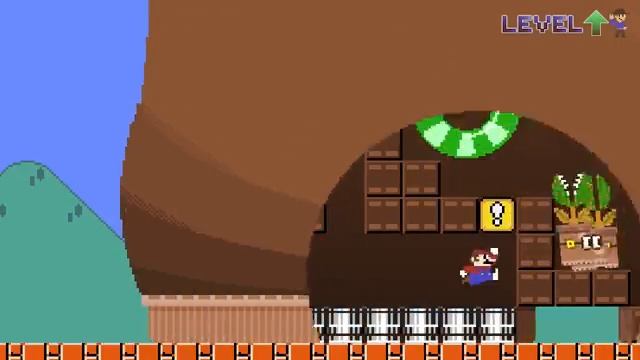 Level UP Mario and the Giant Boot Maze
