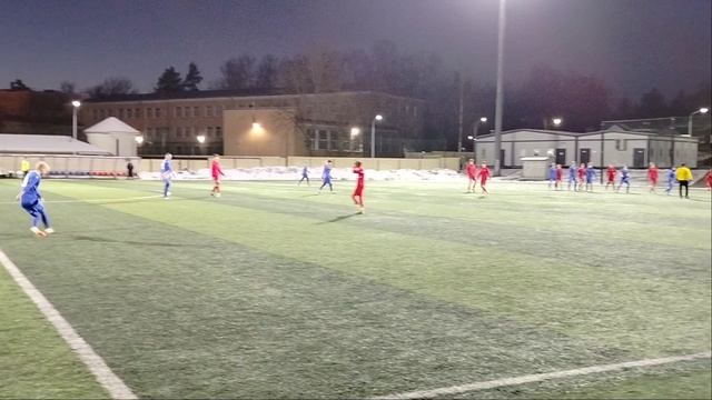 2025_11_22 игра с ДФК Зенит тайм 1