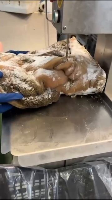 Пила ленточная для мяса Crazy Pan CP-BS2100SS Резка замороженнго мясного блока