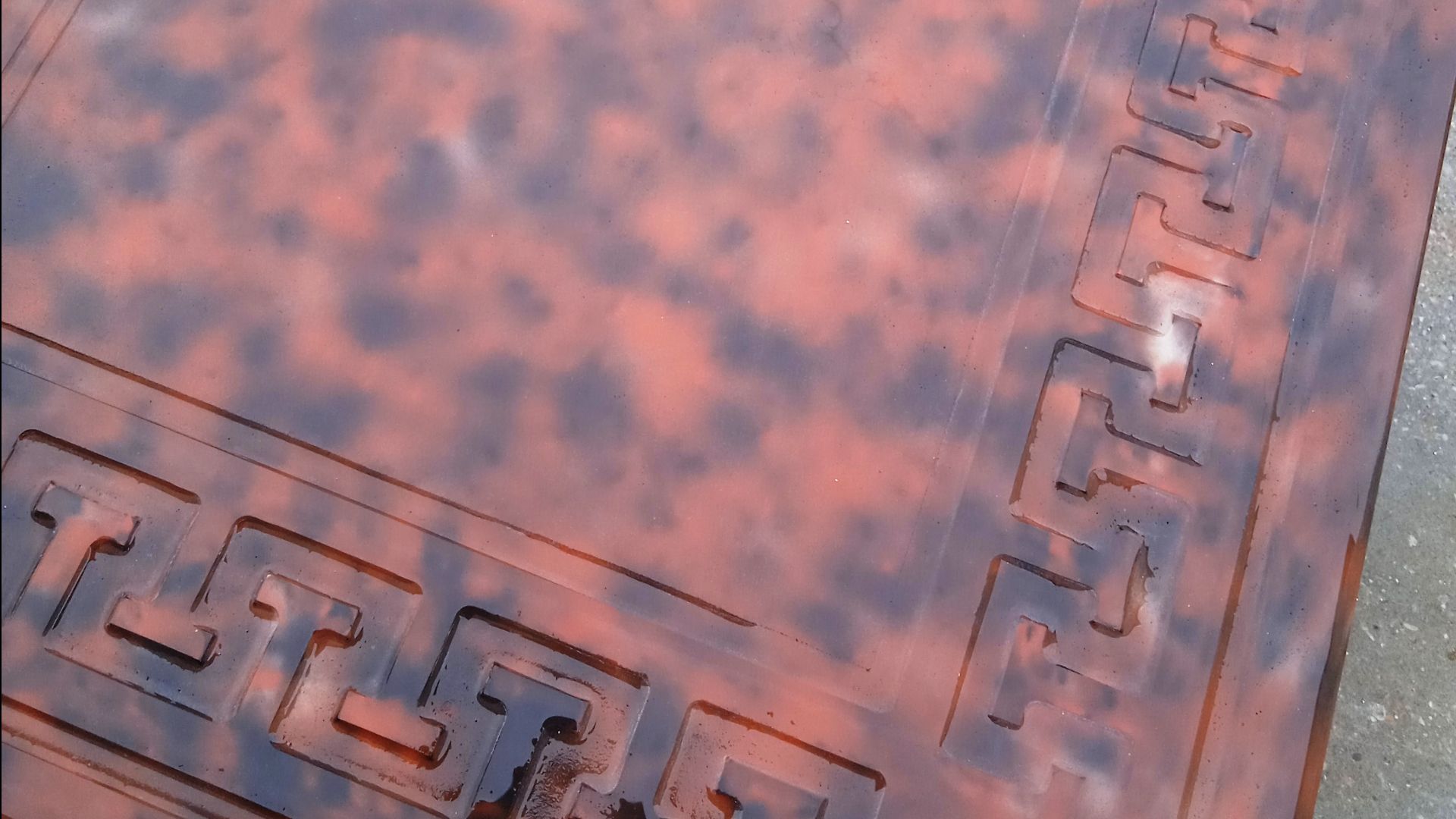 Имитация гранита. Искусственный камень без полимеров.