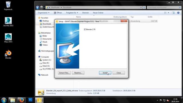 23.Глава 23- Установка плагина Blender