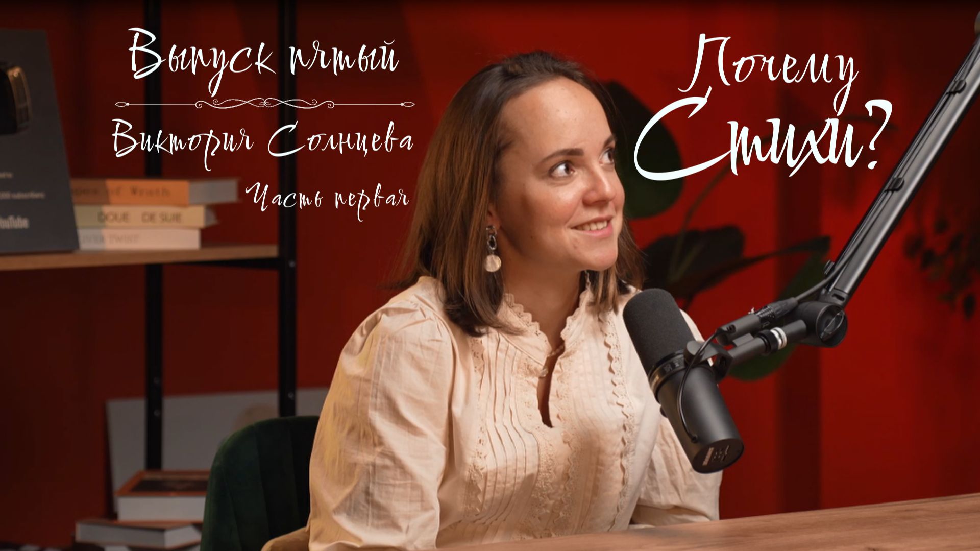 "Почему стихи?" - Выпуск пятый, часть первая. Виктория Солнцева - мама, архитектор, поэтесса