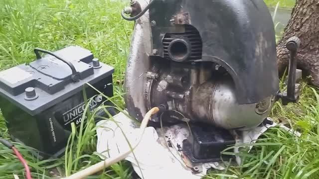 Двигатель ТМЗ, «Тула», «Муравей», «Тулица» проверка диностартера