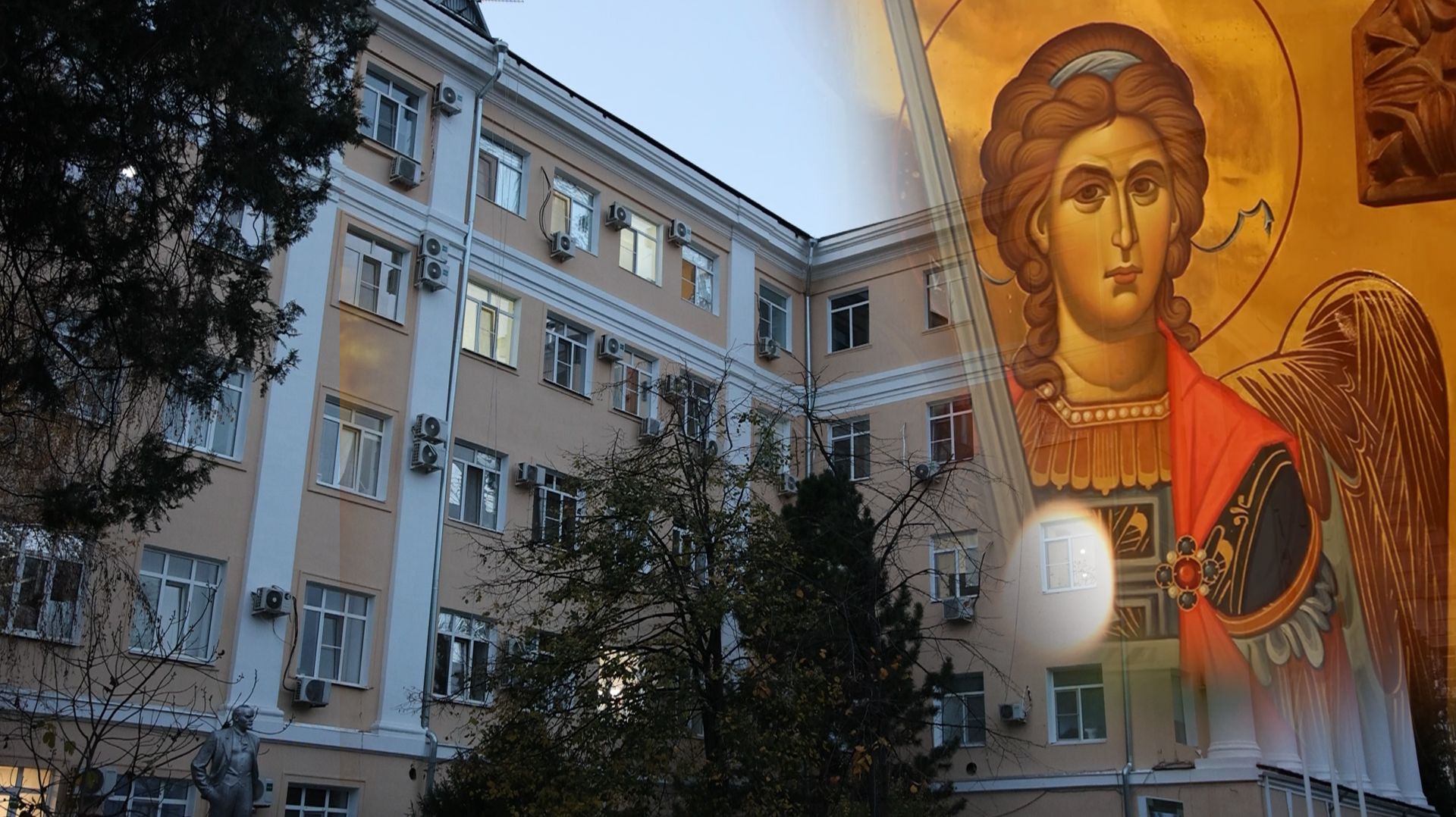 В Краснодарском госпитале прошел праздник Архангела Михаила и святых Ангелов.