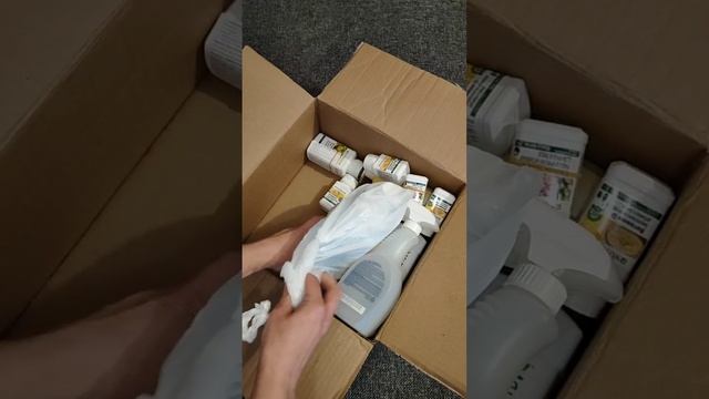 распаковка заказа Амвей