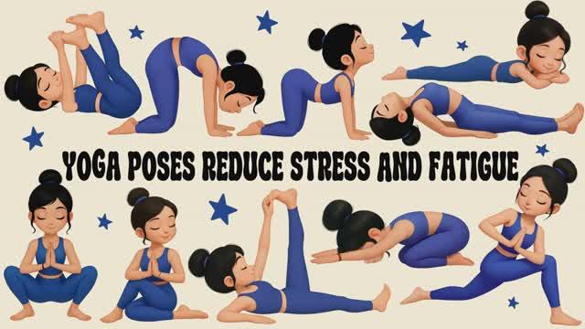 Позы йоги снимают стресс и усталость |
Йога для детей | Йога снимает стресс |
Основные позы йоги
