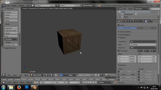 24.Глава 24- Правильный экспорт из Blender с использованием объекта