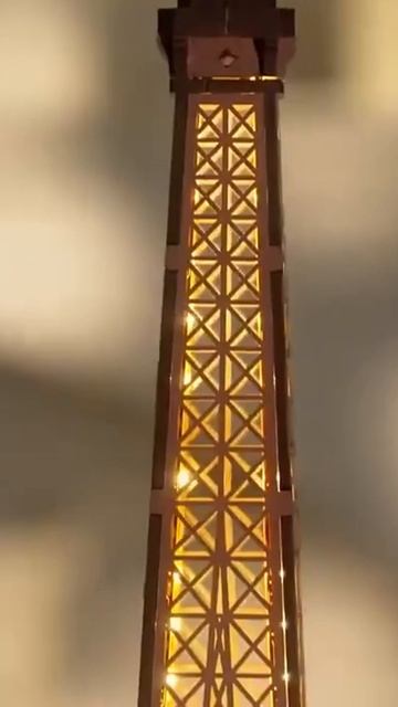 Деревянный конструктор Ночь у эйфелевой башни ROKR Подарки на новый год!