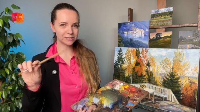 СЕКРЕТ ХУДОЖНИКА. Надежда Ильина. Как написать василек