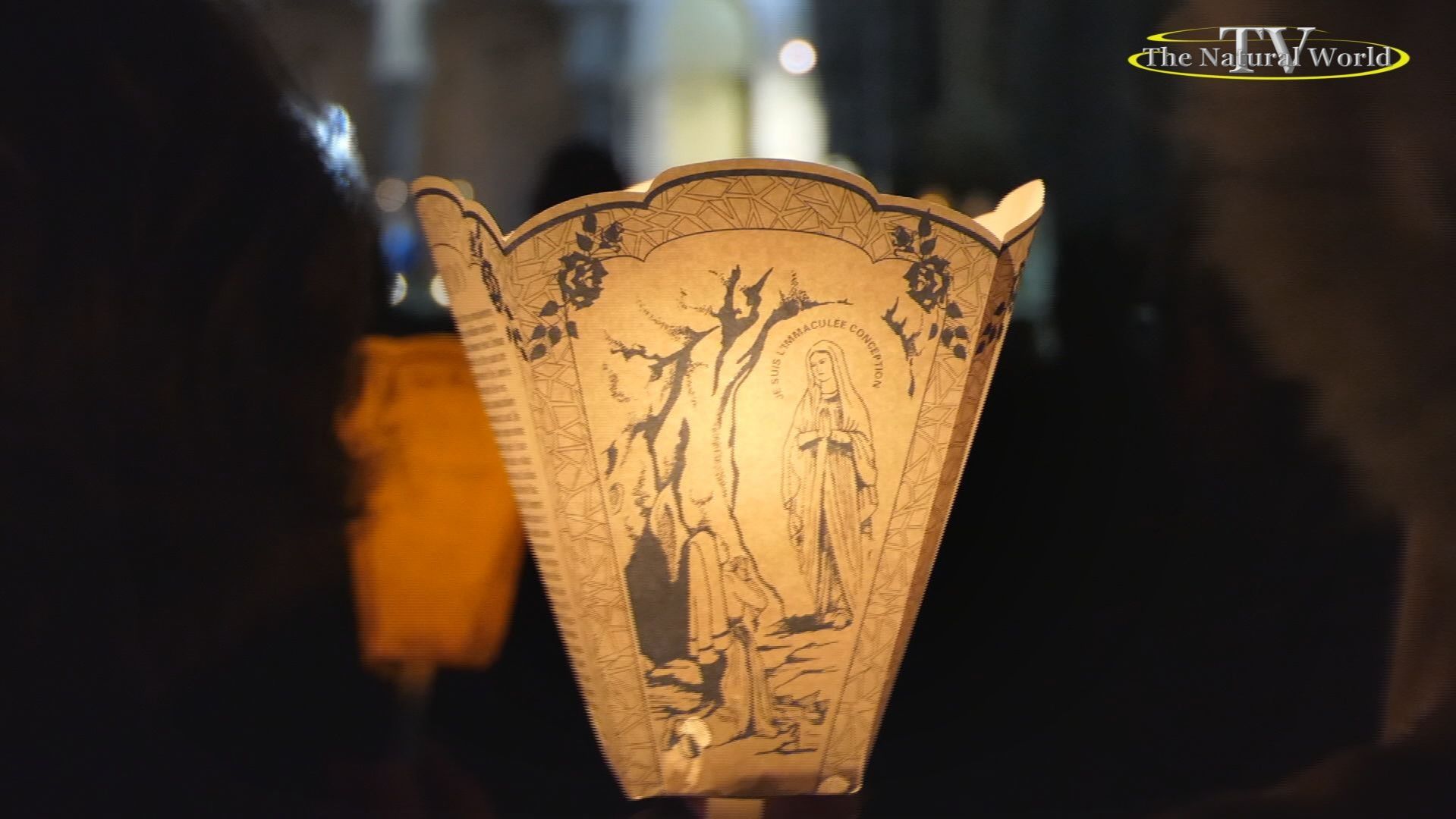 ☦ ⛪️"Аве Мария" шествие со свечами в (Лурд) 🇫🇷 Франция🙏 /Ave Maria France 🇫🇷 /Lourdes