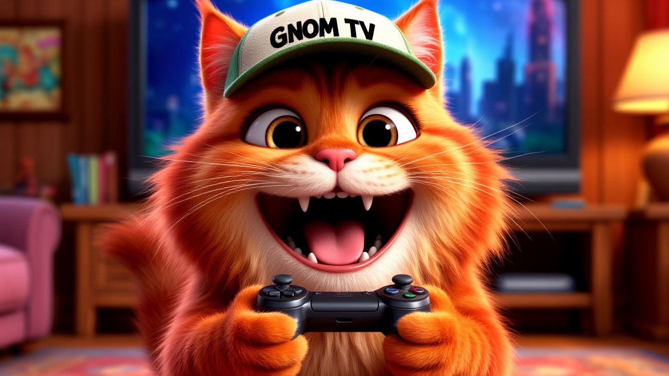 Хитрый Кот - игрун!